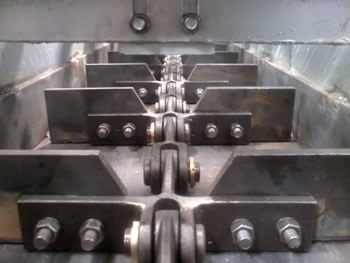 Avac - Produtos - Transportes de corrente de arraste tipo Redler